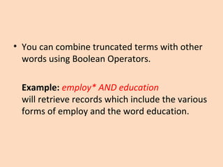 4. search technique jun2012 | PPT