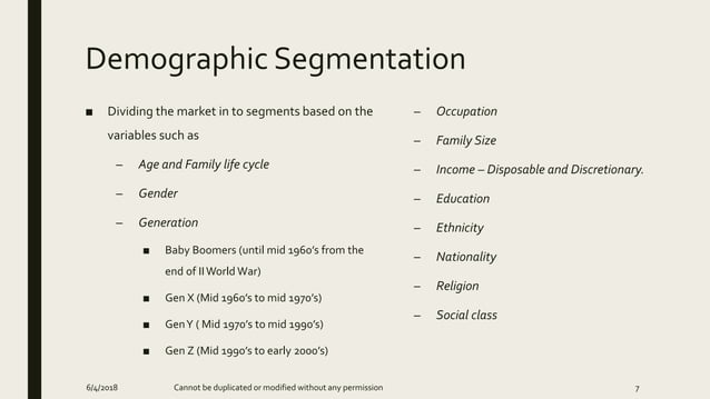 SEGMENTATION, TARGETING AND POSITIONING | PPSX | Marketing and ...