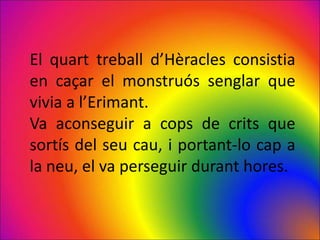 El senglar d’Erimant | PPTX