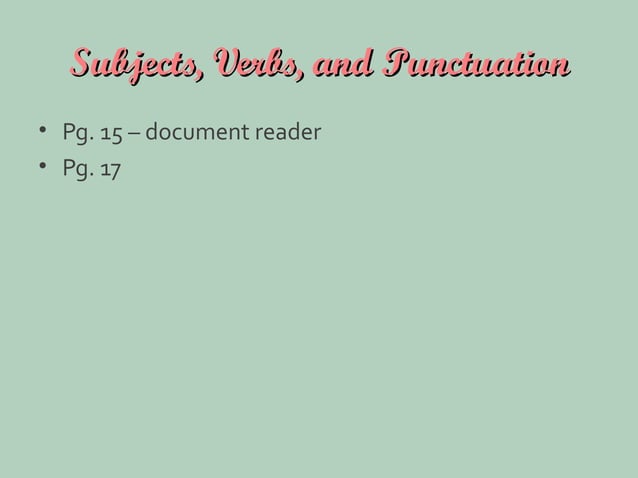 4. sentence structure, punctuation, capitalization, and editing symbols ...