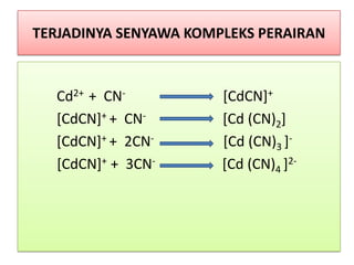 4. senyawa kompleks perairan | PPTX