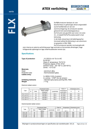 4 sermes brochure atex verlichting v1.2 | PDF