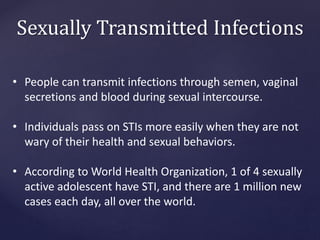 Sexually Transmitted Infections | PPTX