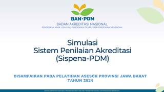 Simulasi__SISPENA 2024-FinalOKuntuk latihan | PDF