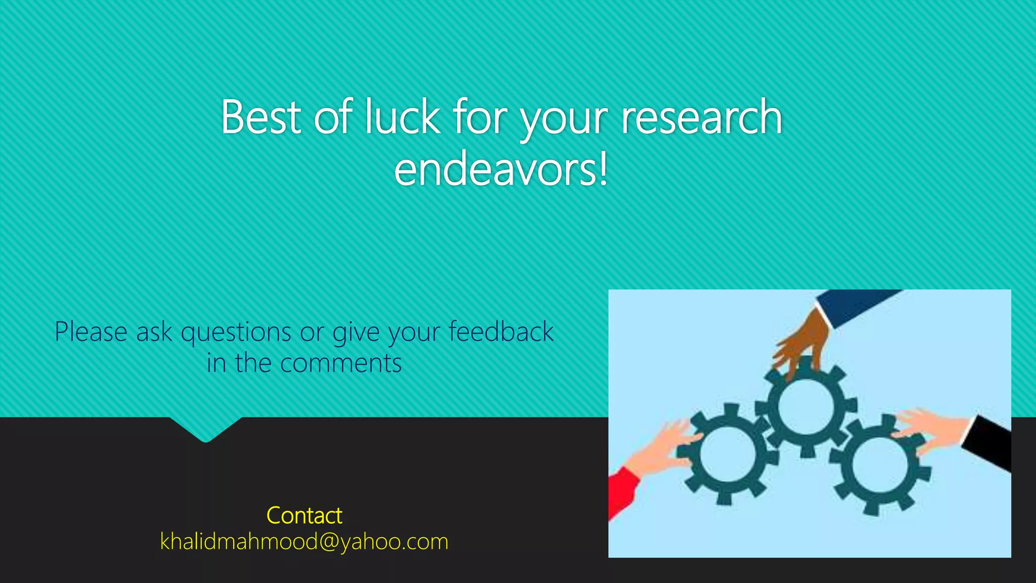 Building a team for systematic literature review | PPT