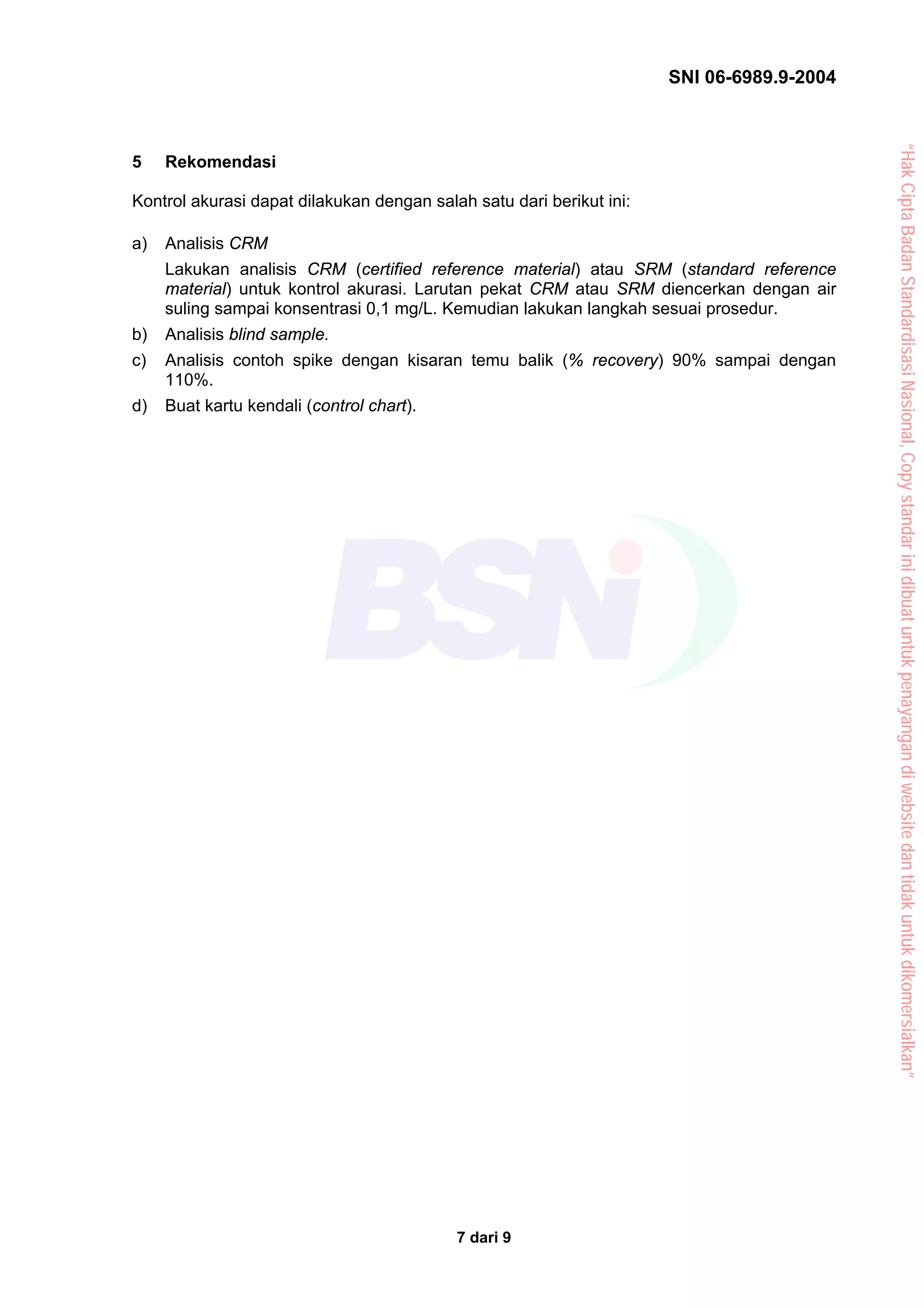 Cara Uji Nitrit (NO2 N) secara Spektrofotometri | PDF