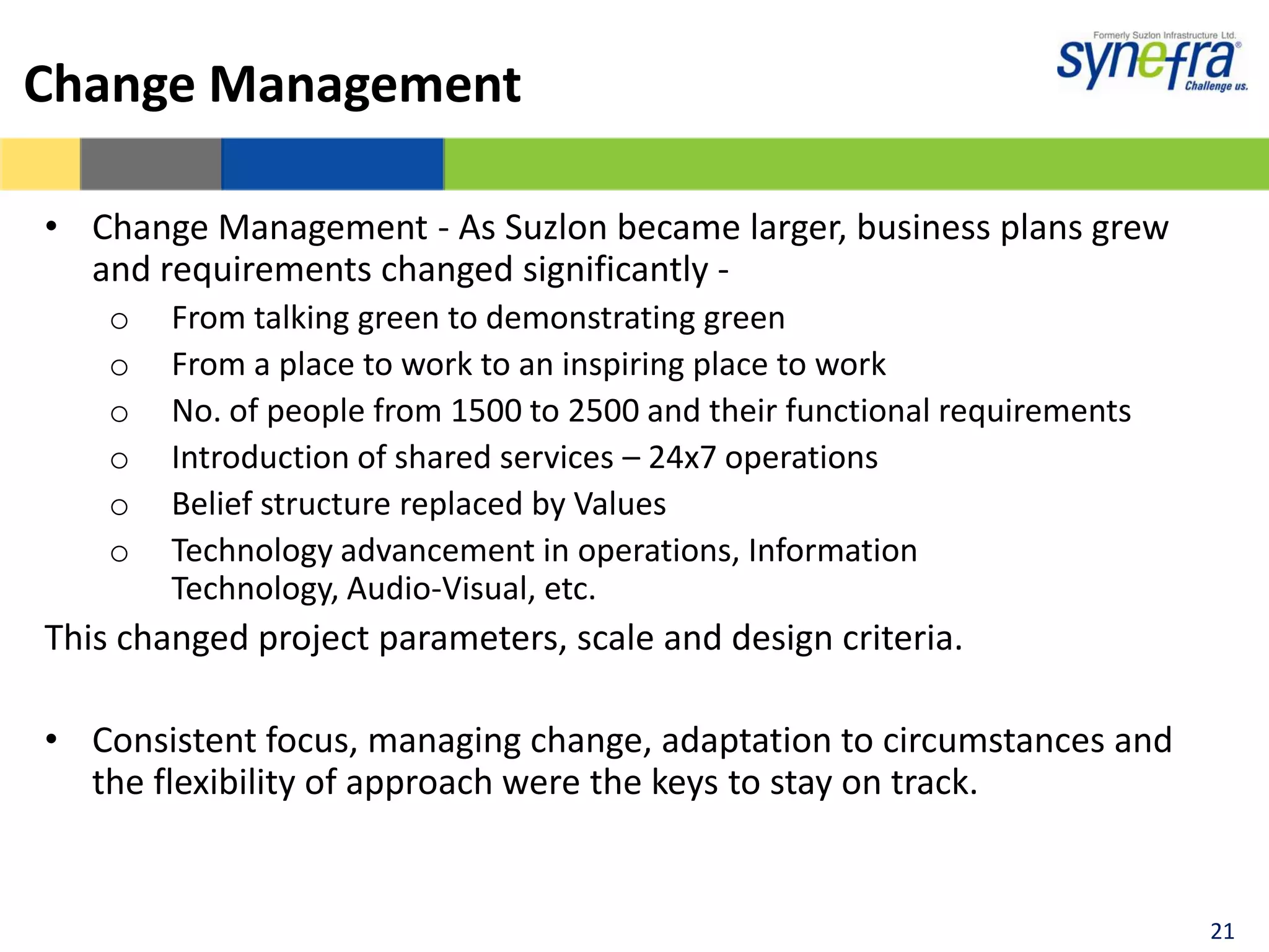 Suzlon One Earth Case Study by Ameya Gumaste | PPTX