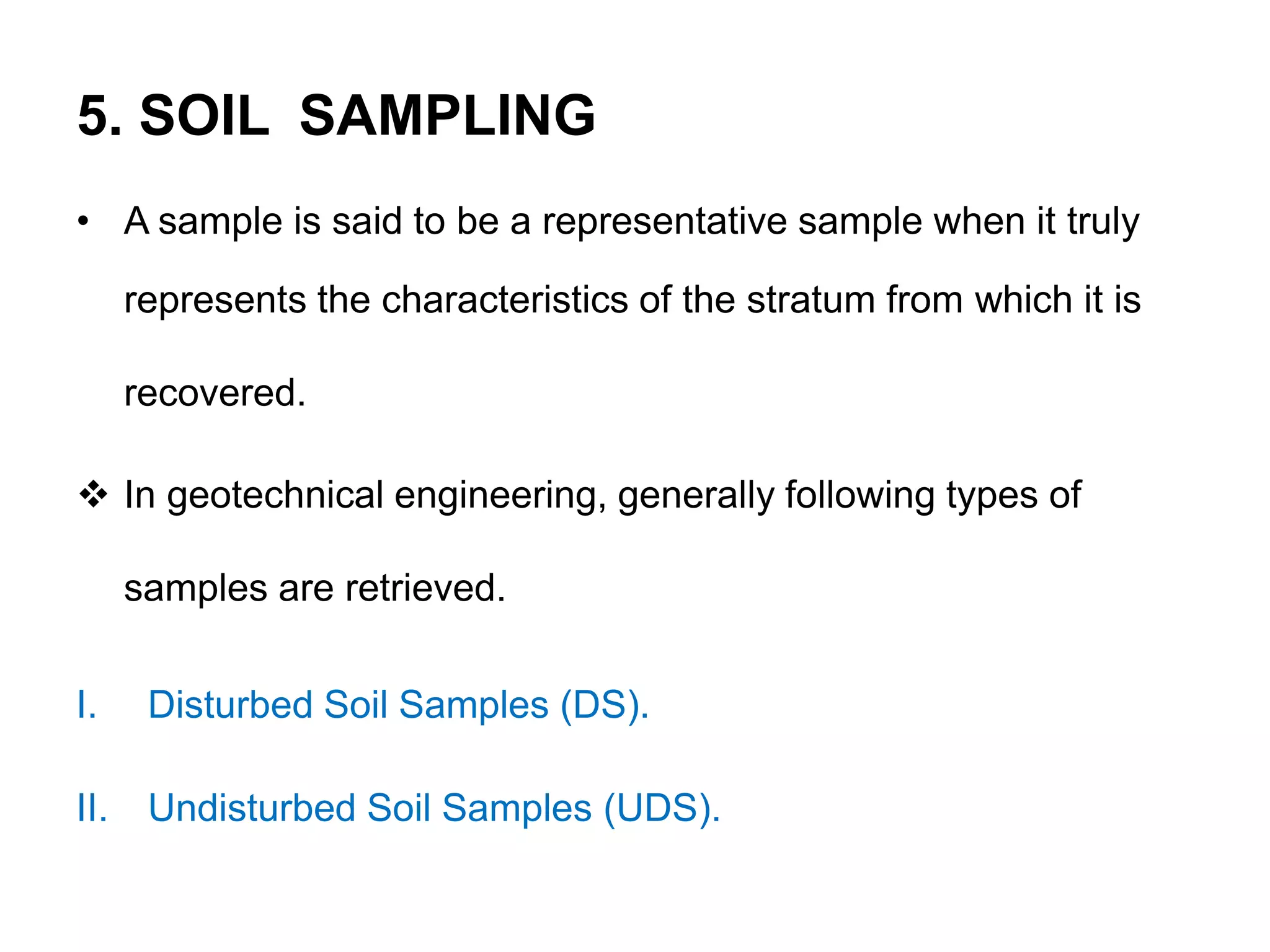 Soil Exploration | PPTX