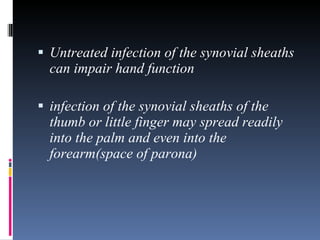 4. spaces of the hand & its applied anatomy[1] | PPT