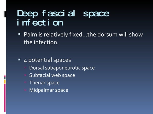 4. spaces of the hand & its applied anatomy[1] | PPT