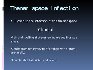 4. spaces of the hand & its applied anatomy[1] | PPT