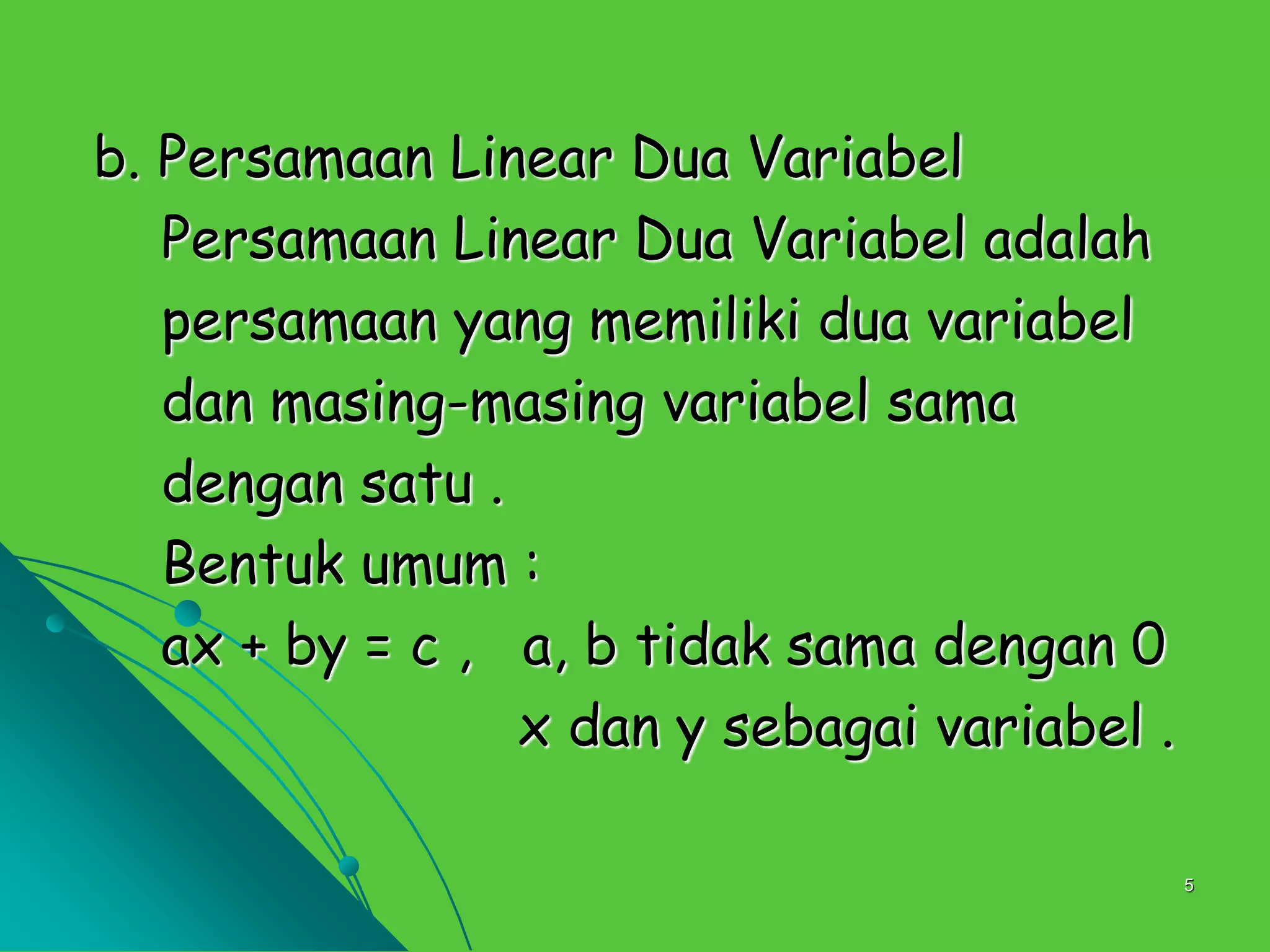 Sistem Persamaan Dua Variabel Kelas 8 | PPT