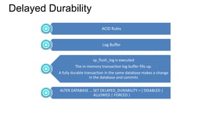 SQL Server 2014 New Features (Sql Server 2014 Yenilikleri) | PPT