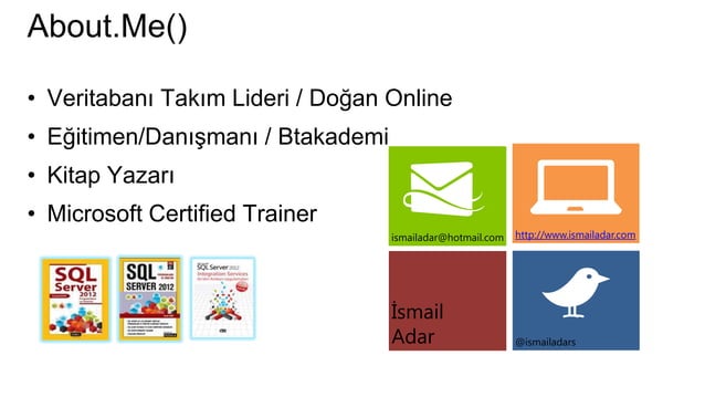 SQL Server 2014 New Features (Sql Server 2014 Yenilikleri) | PPT