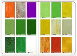 Sahara Glass Stained Glass Sheets Color and Style | PPT