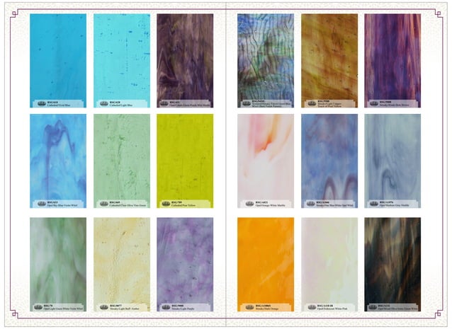 Sahara Glass Stained Glass Sheets Color and Style | PPT