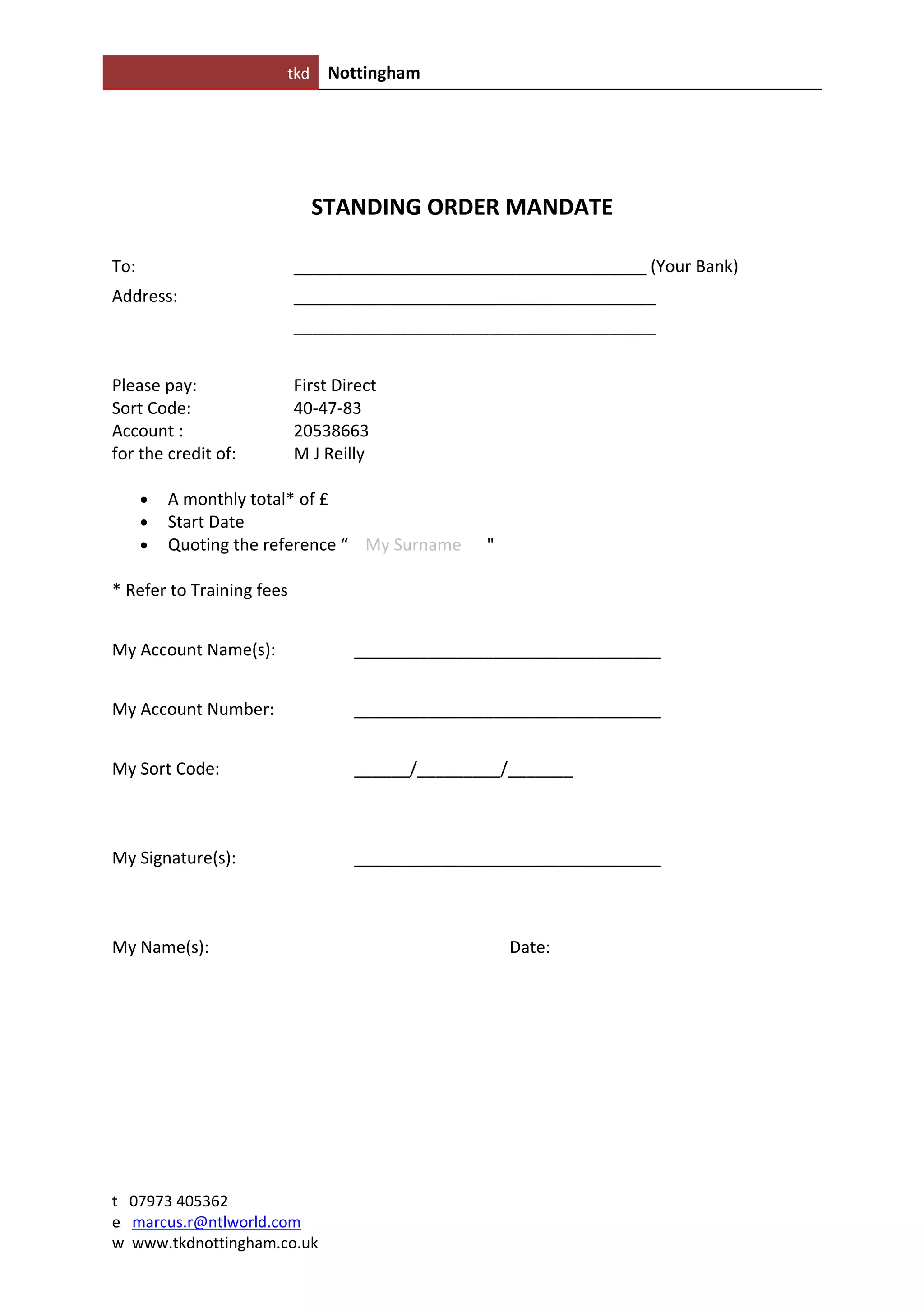 4. standing order | DOC