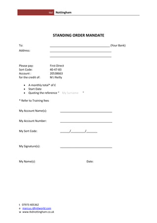 4. standing order | PDF