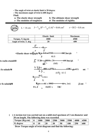 4 static shear | PDF