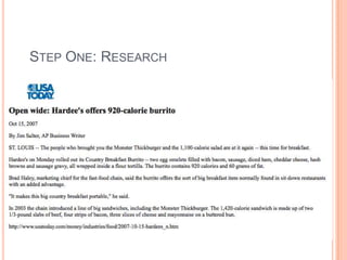 4-step public relations process | PPTX