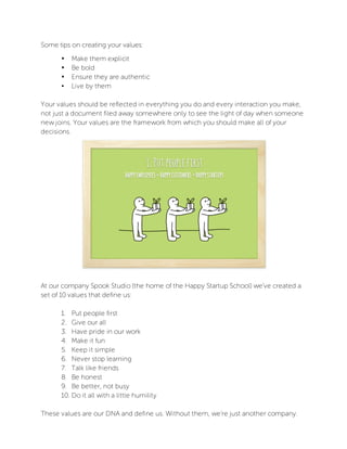 4 Steps To A Happy Startup | PDF