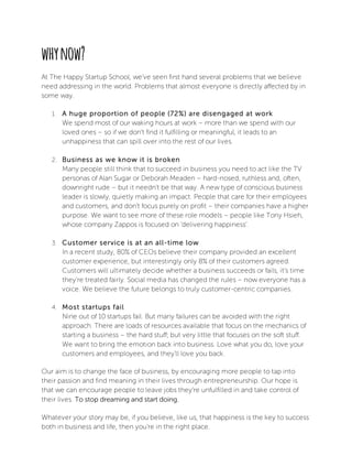 4 Steps To A Happy Startup | PDF