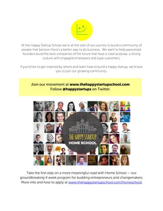4 Steps To A Happy Startup | PDF