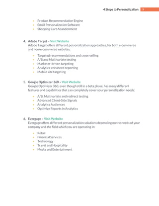 4 steps-to-personalization | PDF