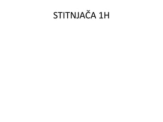4. stitnjača 1 h | PPT
