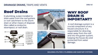 Storm Drainage System - PLUMBING AND SANITARY SYSTEMS | PDF