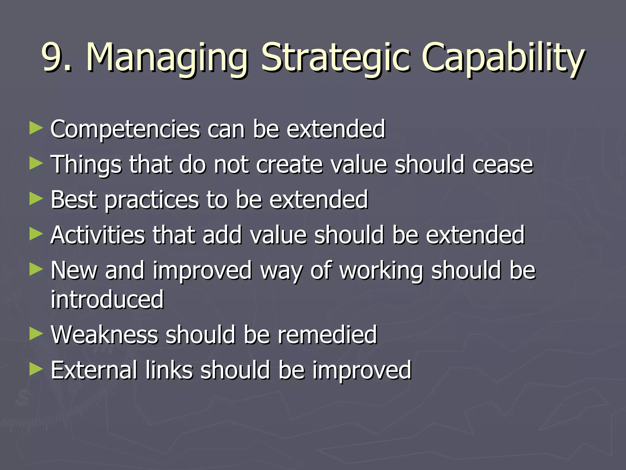 Strategic Capability | PPT