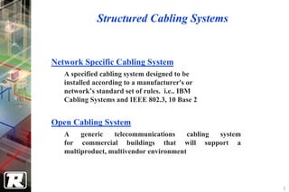 4 Structure Cabling System Design | PDF
