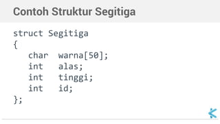 Pemrograman C++ - Struktur Data Buatan | PPT