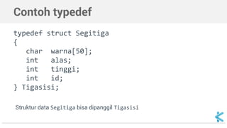 Pemrograman C++ - Struktur Data Buatan | PPT