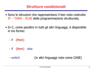 4 Strutture Condizionali | PPT