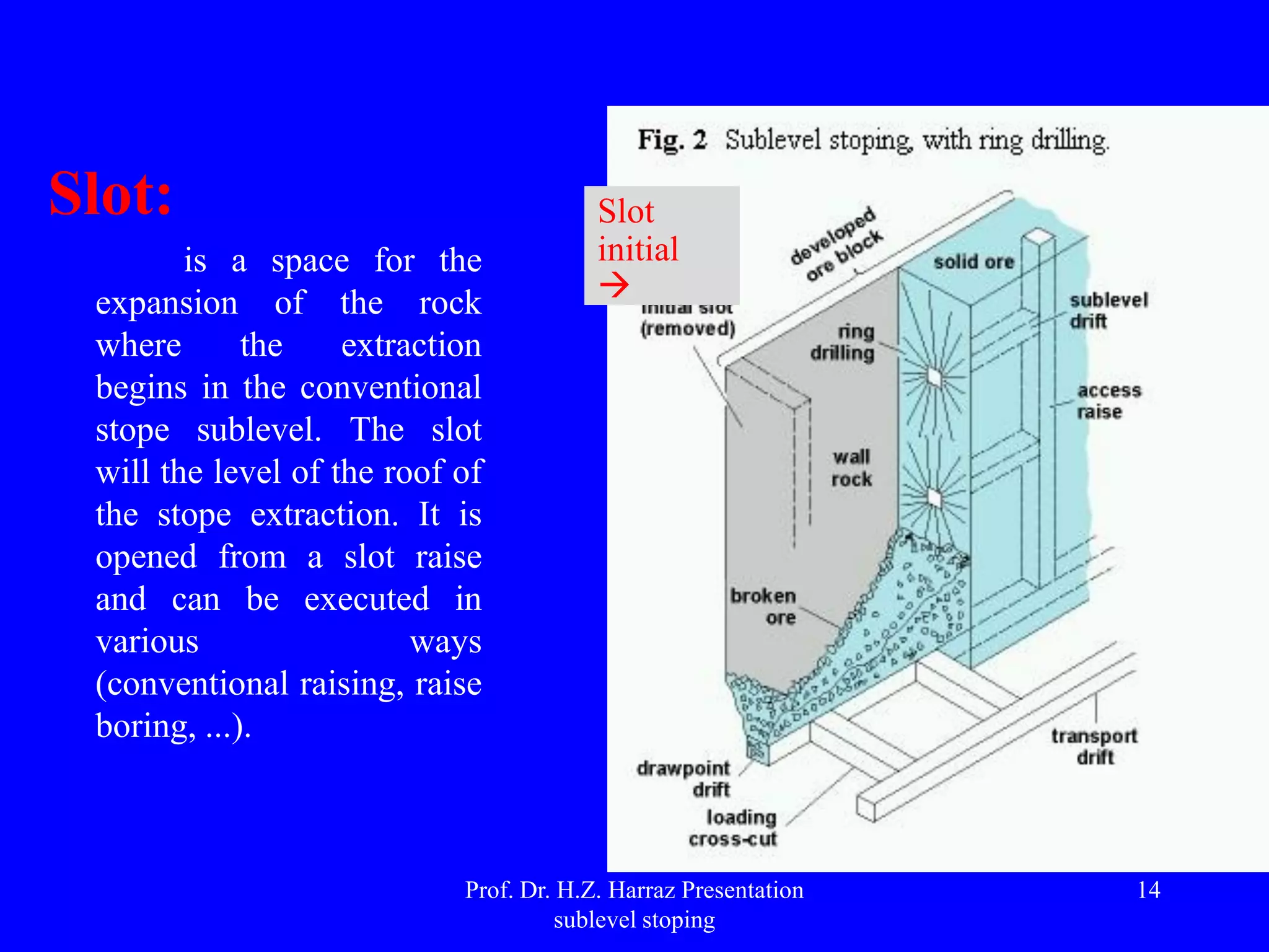 Sublevel stoping..Underground mining methods | PDF | Geology | Science