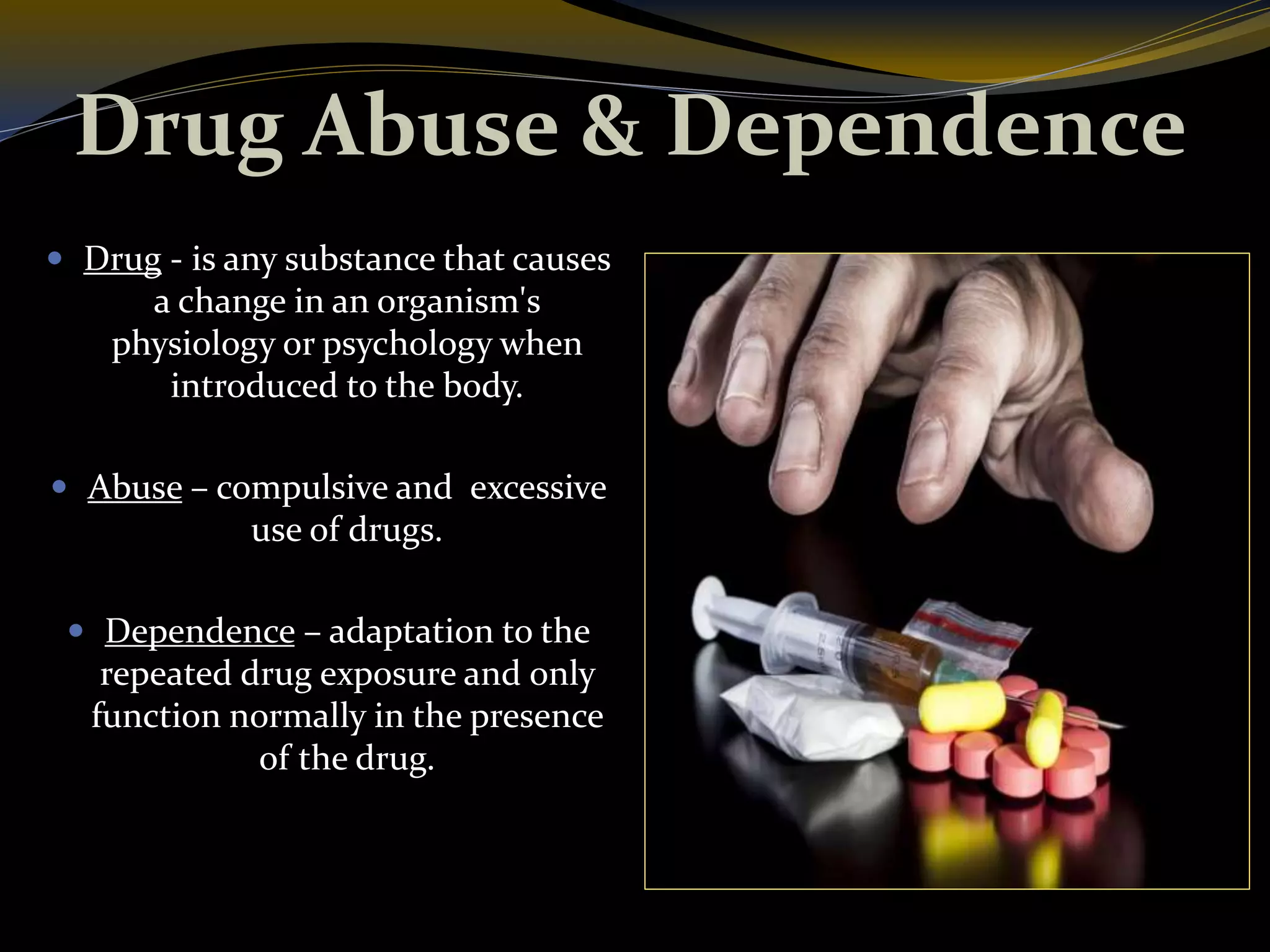 Substance Abuse Disorders | PPTX