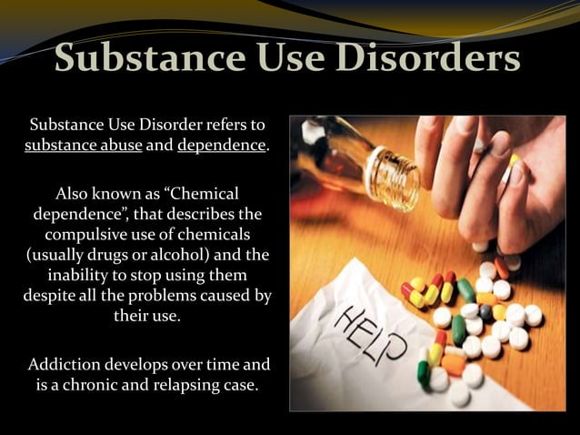 Substance Abuse Disorders | PPTX