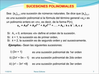 4 Sucesiones | PPT