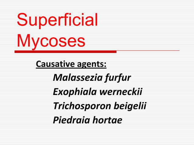 4 superficial mycoses78 | PPT