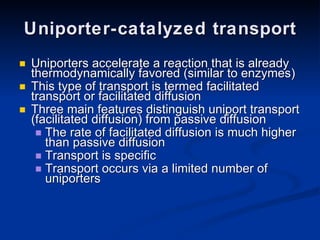 4. suppl. membrane transport 2 | PPT