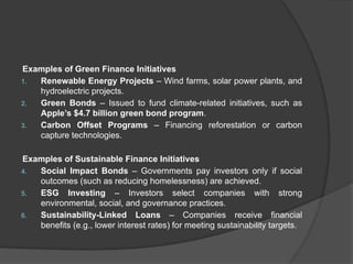 Sustainable Finance and ESG Criteria. financial economics | PPTX