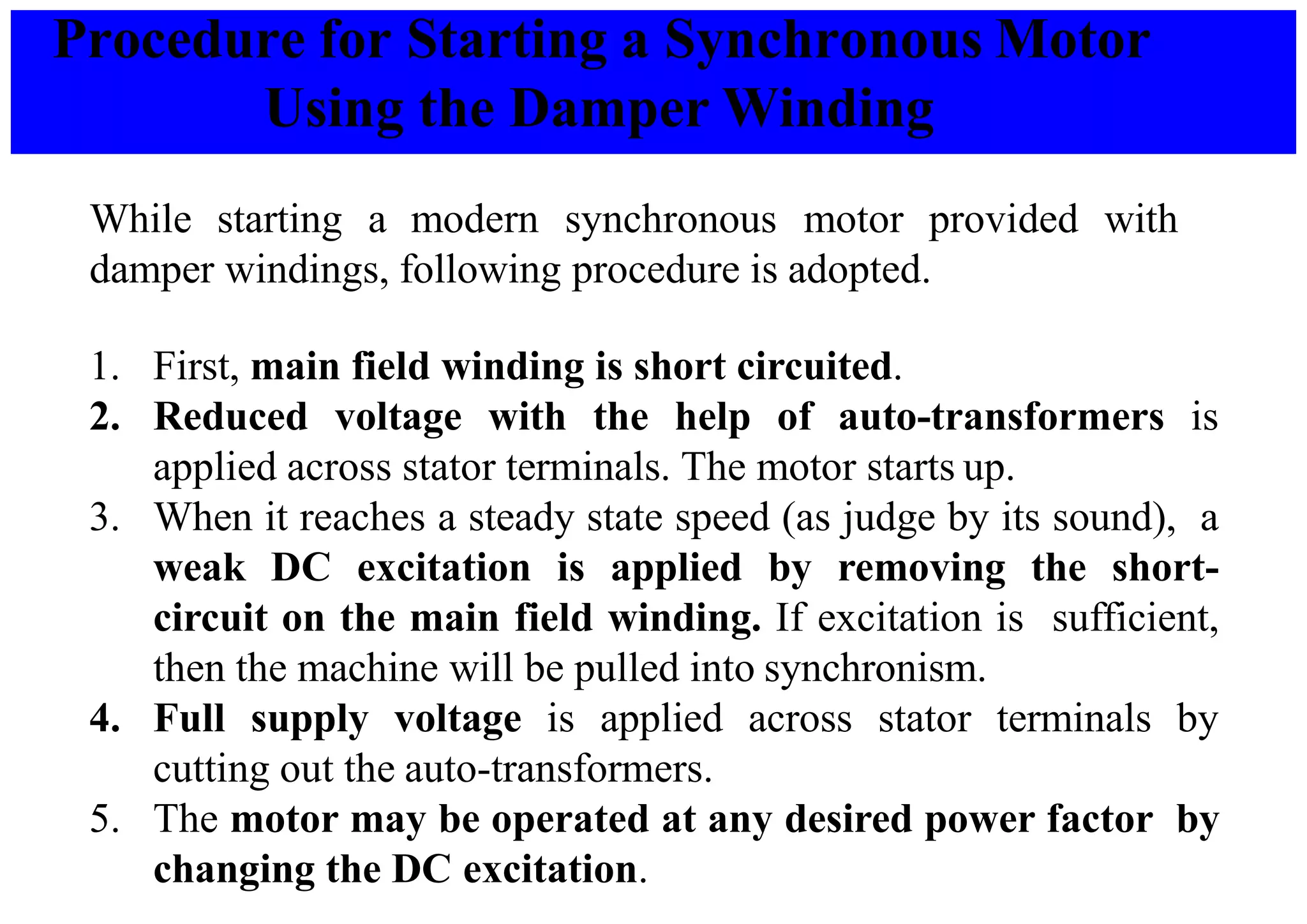 synchronous motor, Starting Torque, Types, Equivalent Circuit, Torque ...