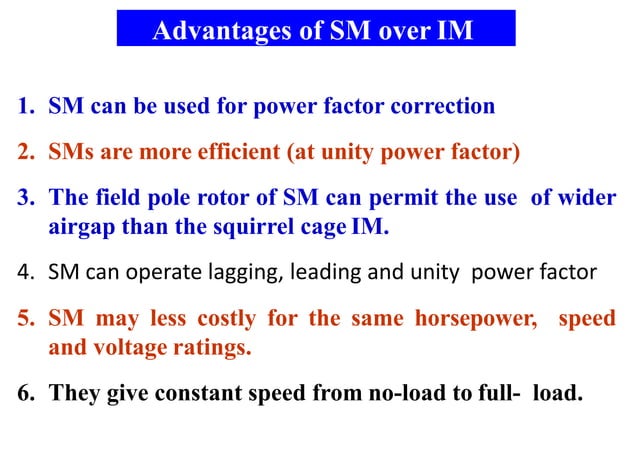 synchronous motor, Starting Torque, Types, Equivalent Circuit, Torque ...