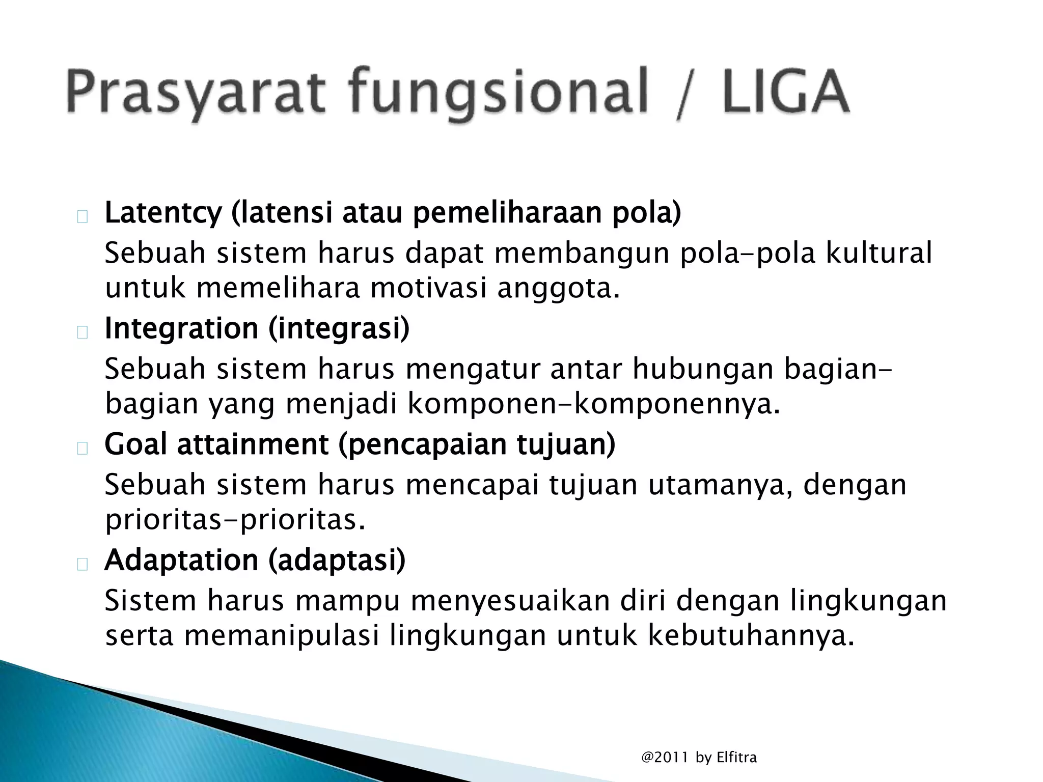 Talcott parson - agil | PPTX