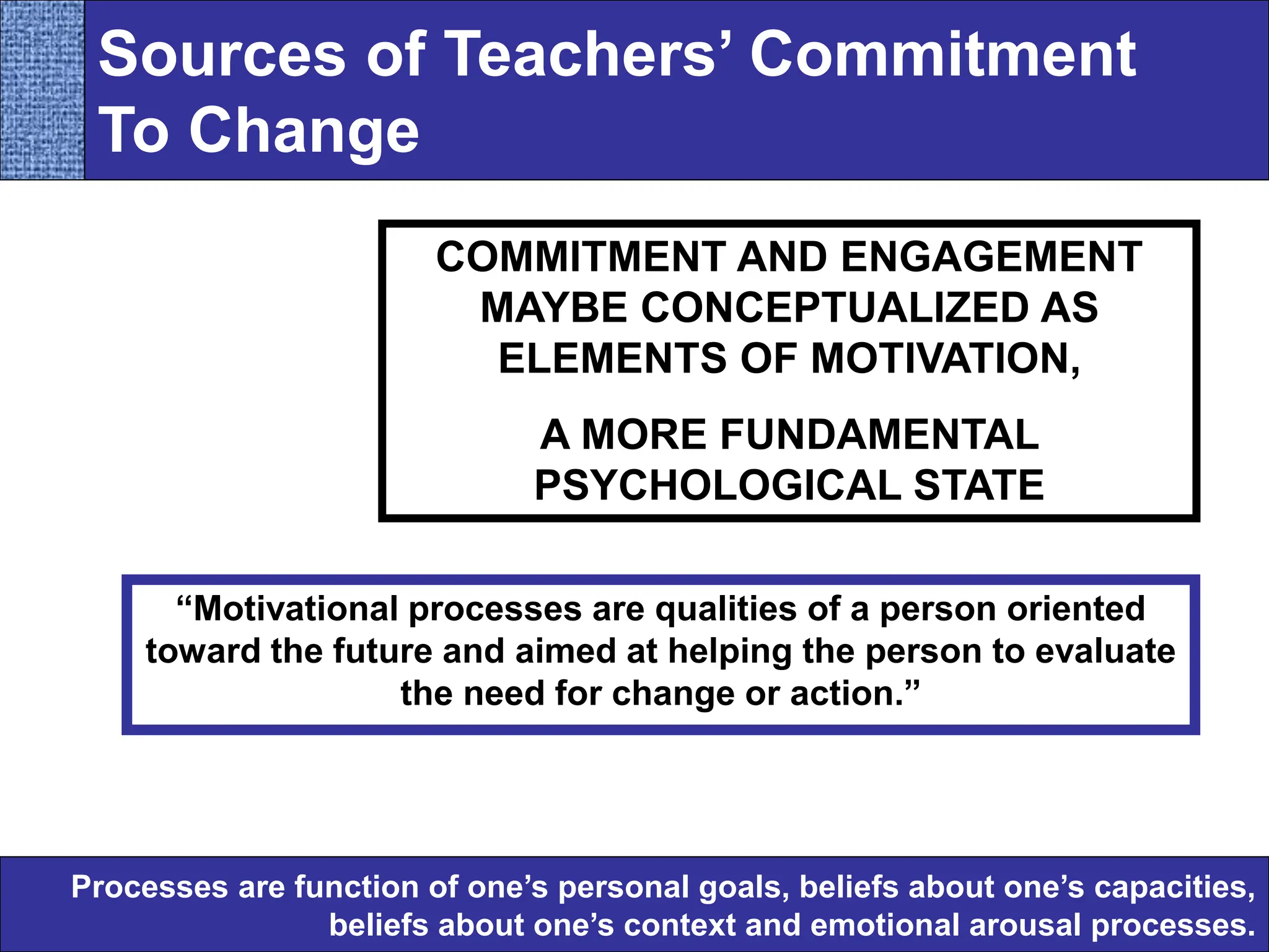 4-Teachers-Commitment-to-Change.pdfof the first modules | PDF