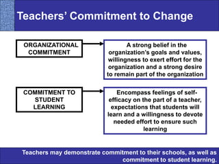 4-Teachers-Commitment-to-Change.pdfof the first modules | PDF