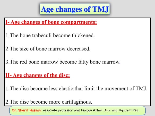 Temporomandibular joint dr sherif hassan oral biology Azhar Univ. and ...