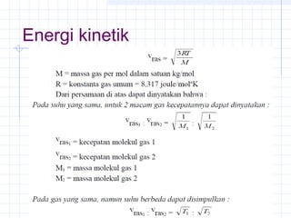 4 teori kinetika gas | PPT
