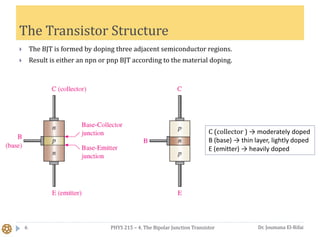 4-The Bipolar Junction Transistor.pdffff | PDF